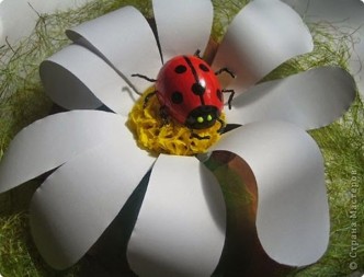 How to Make Painted Ladybug from Easter Egg