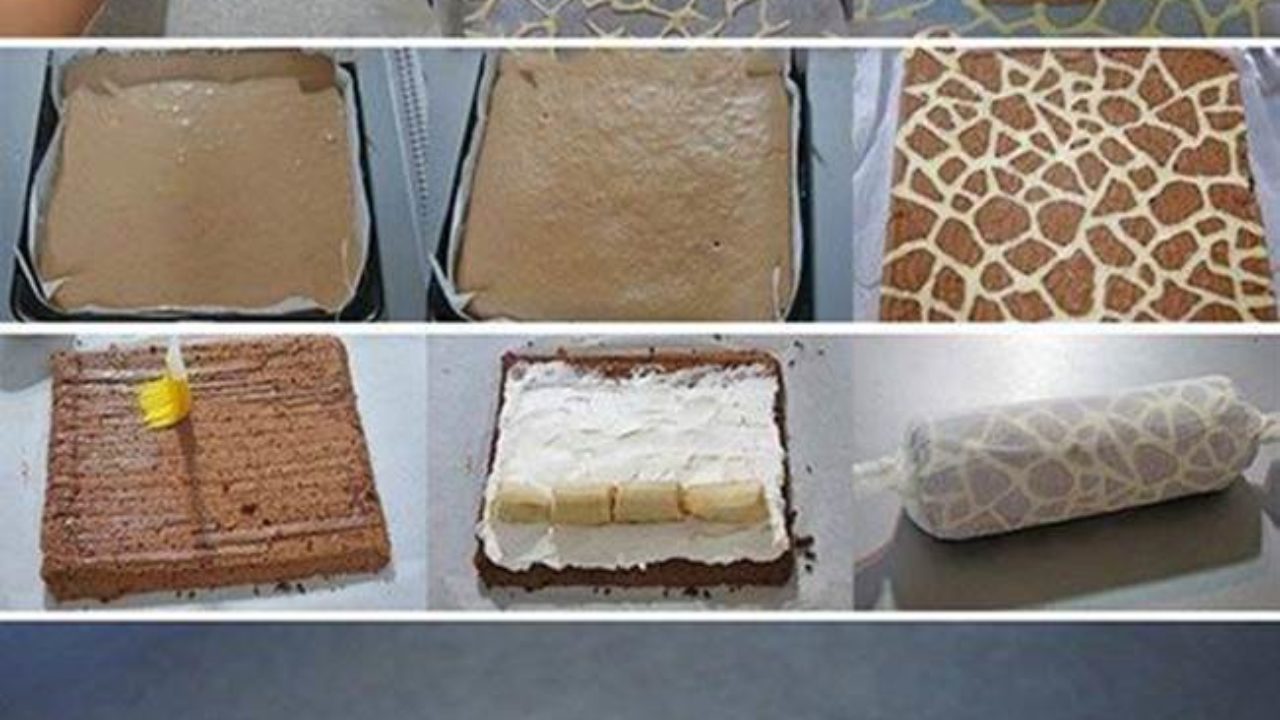 Giraffe Swiss Roll