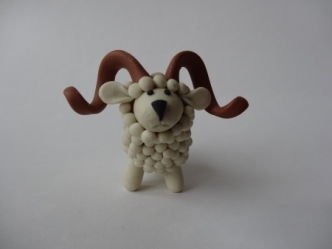 Creative Ideas - DIY Adorable Polymer Clay Sheep