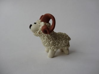 Creative Ideas - DIY Adorable Polymer Clay Sheep