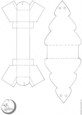 Creative Ideas - DIY Cute Christmas Tree Gift Box